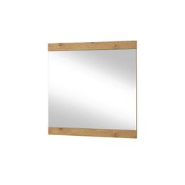 Woodford Spiegel 84 x 83 cm Lina ¦ holzfarben ¦ Glas, Aluminium, Holzwerkstoff ¦ Maße (cm): B: 84 H: 83 T: 2