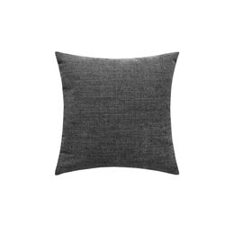 Jette Home Dekokissen Jette Pillow - grau - Materialmix - 40 cm - Möbel Kraft