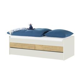 Möbel Kraft Duobett mit Stauraum Grow Up - grau - Materialmix - 97 cm - 66 cm - Möbel Kraft