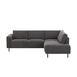 Höffner Ecksofa Polana ¦ grau ¦ Maße (cm): B: 240 H: 78 T: 197