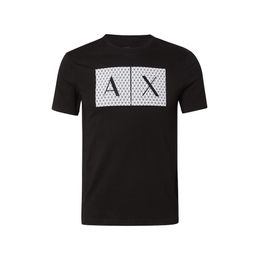 Armani Exchange T-Shirt '8NZTCK' Herren Gr&ouml;&szlig;e L schwarz / wei&szlig;