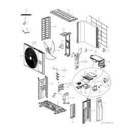 Junkers Bosch Multisplit-Klimagerät CL5000M 79/3 E, 7,9kW Außeneinheit 673x890x342mm 7733701935