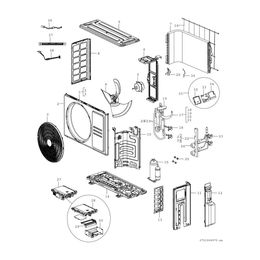 Junkers Bosch Multisplit-Klimagerät CL5000M 53/2 E, 5,3kW Außeneinheit 554x805x330mm 7733701933