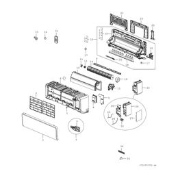 Junkers BOSCH Klimagerät CL3000iU W 35 E, Split Inneneinheit, 295x802x200, 3,5 kW 7733701566