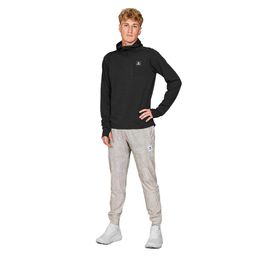 Saysky Herren Pace Half Zip Hoodie schwarz