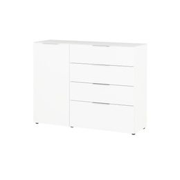 U.N.O uno Sideboard Levi ¦ weiß ¦ Maße (cm): B: 134 H: 102 T: 42