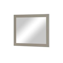 Höffner Spiegel 80 x 60 cm Duna ¦ beige ¦ Glas, Aluminium, Holzwerkstoff ¦ Maße (cm): B: 80 H: 60 T: 3