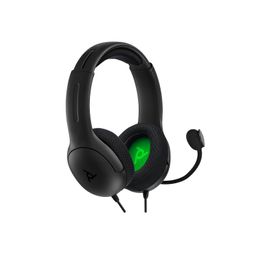 pdp Afterglow Wave - Black - Wired Headset - Microsoft Xbox One