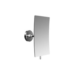 Emco Kosmetikspiegel round mit Emco glue system, 3-fach, eckig, 132x208 mm, chrom, 109400137 109400137