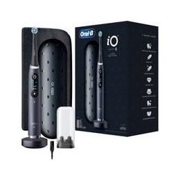 Braun Oral-B iO Series 9 Luxe Edition, Elektrische Zahnb&uuml;rste schwarz, Black Onyx
