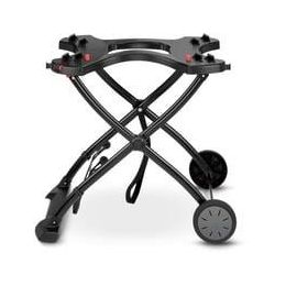 Weber Rollwagen Standard 6557, f&uuml;r Q1000 / Q2000 Serie, Camping-Untergestell schwarz