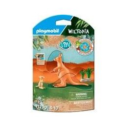 Playmobil 71290 Wiltopia Känguru mit Jungtier, Konstruktionsspielzeug