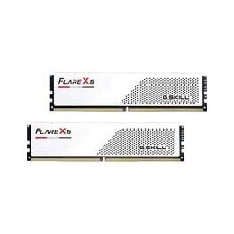 G.Skill DIMM 64 GB DDR5-6000 (2x 32 GB) Dual-Kit, Arbeitsspeicher wei&szlig;, F5-6000J3636F32GX2-FX5W, Flare X5, INTEL XMP, AMD EXPO