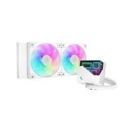 DEEPCOOL LT240 WH ARGB, Wasserk&uuml;hlung wei&szlig;