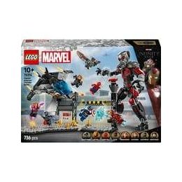 Lego 76314 Marvel Super Heroes Captain America: Civil War Actionduell, Konstruktionsspielzeug