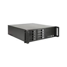 Inter-Tech IPC 3U-3508, Server-Geh&auml;use schwarz, 3 H&ouml;heneinheiten