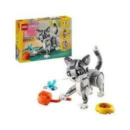 Lego 31163 Creator 3-in-1 Graue Katze, Konstruktionsspielzeug
