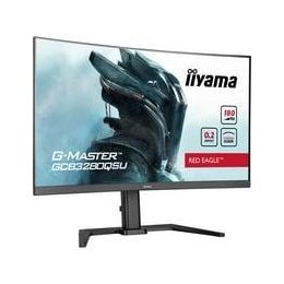 iiyama G-Master GCB3280QSU-B2, Gaming-Monitor 80 cm (31.5 Zoll), schwarz (matt), QHD, VA, Curved, Adaptive-Sync, 180Hz Panel