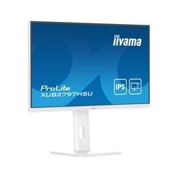 iiyama ProLite XUB2797HSU-W2, LED-Monitor 68.6 cm (27 Zoll), wei&szlig; (matt), FullHD, IPS, USB-Hub, 100Hz Panel