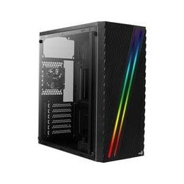 Aerocool Streak, Tower-Geh&auml;use schwarz, Window-Kit