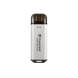 Transcend ESD300 Externe SSD 2 TB, silber