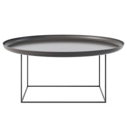 NORR 11 NORR11 - Duke Couchtisch, H 39 x Ø 90 cm, earth black