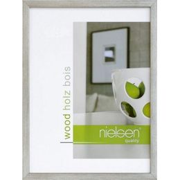Nielsen Holzrahmen 6532007 Quadrum 13x18cm silber