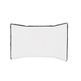 Manfrotto LB7623 Panorama Hintergrund 4m Weiss