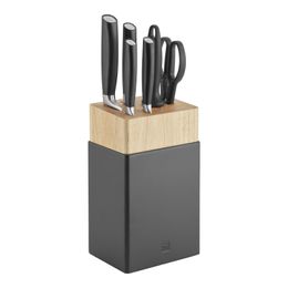 Zwilling All * Star 7-tlg, Messerblockset, Silber, Schwarz