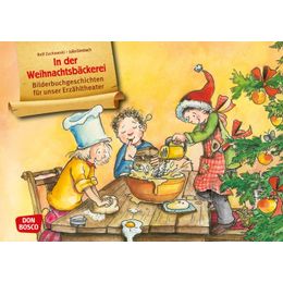 Don Bosco In der Weihnachtsbäckerei. Kamishibai Bildkartenset