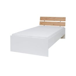 Möbel Kraft Futonbett - weiß - Materialmix - 96 cm - 85 cm - Möbel Kraft