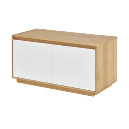 Möbel Kraft Garderobenbank - weiß - Materialmix - 86 cm - 45 cm - 40 cm - Möbel Kraft