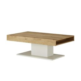 Möbel Kraft Couchtisch - holzfarben - Materialmix - 75 cm - 43 cm - Möbel Kraft