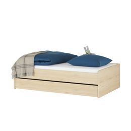 Möbel Kraft Duobett Grow Up - holzfarben - Materialmix - 127 cm - 54,5 cm - Möbel Kraft