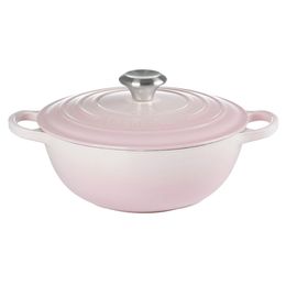 Le Creuset La Mermite Bräter 24cm Shell Pink SIGNATURE