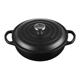 Le Creuset Bräter 22cm Schwarz SIGNATURE