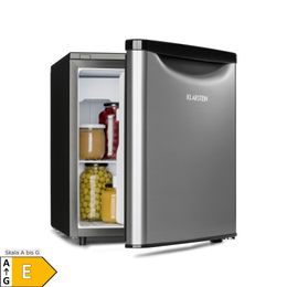 Klarstein Yummy K&uuml;hlschrank mit Gefrierfach 45 Liter 42dB Silbermetallik 45 Liter