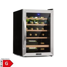 Klarstein Vinamour 19 Uno Weink&uuml;hlschrank 19Fl./65l 4-18&deg;C 40dB Glas 19 Flaschen 1 K&uuml;hlzone