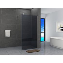 Fa-Bausysteme Walk-In Glas Dusche Grauglas 80 cm
