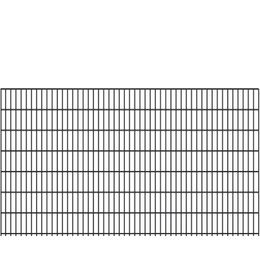 Fa-Bausysteme Doppelstabmatte 8/6/8 Anthrazitgrau H&ouml;he: 1430 mm