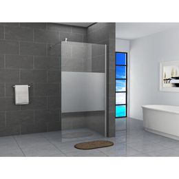 Fa-Bausysteme Walk-In Glas Dusche Teilsatiniert 40 cm
