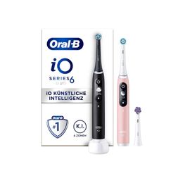 Oral-B iO Series 6 black Lava/Pink Sand elektrische Zahnb&uuml;rste