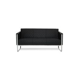 hjh OFFICE Lounge Sofa ARUBA STEP Kunstleder mit Armlehnen