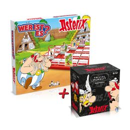 Winning Moves Asterix Spiele BUNDLE - Wer ist es? + Trivial Pursuit Gesellschaftsspiel Quizspiel