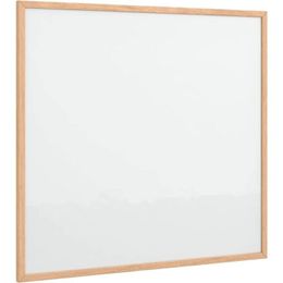 vidaXL - Magnetisches Whiteboard mit massivem Kiefernholzrahmen 60x55 cm