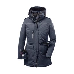 Parka Killtec "Ostfold WMN PRK B", Damen, Gr. 40, blau (navy), Oberstoff: 100% Polyester, Futter: 100% Polyester, Wattierung: 100% Polyester, sportlich, Jacken