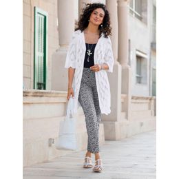 Ajourstrickjacke