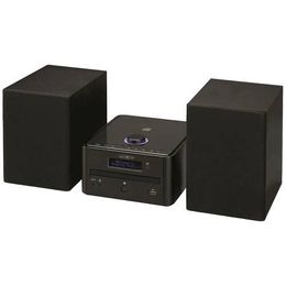 Reflexion HIF79DAB Stereoanlage DAB+, UKW, MP3, CD, AUX, USB, Bluetooth®, Inkl. Fernbedienung, Inkl. Lautsprecherbox Schwarz