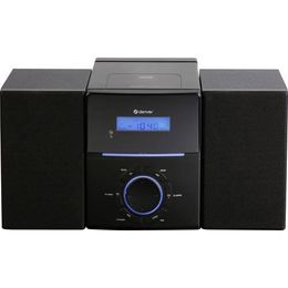 Denver MCA-240 Stereoanlage AUX, CD, UKW, Weckfunktion, Inkl. Fernbedienung 2 x 20 W Schwarz