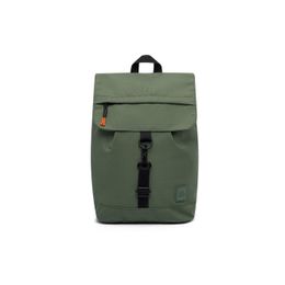 Laptoptasche Lefrik "Scout Mini Vandra", Gr. B/H/T: 22cm x 30cm x 13cm, grün, Kunstfaser, unifarben, Taschen, mit praktischer Schnellzugriffstasche